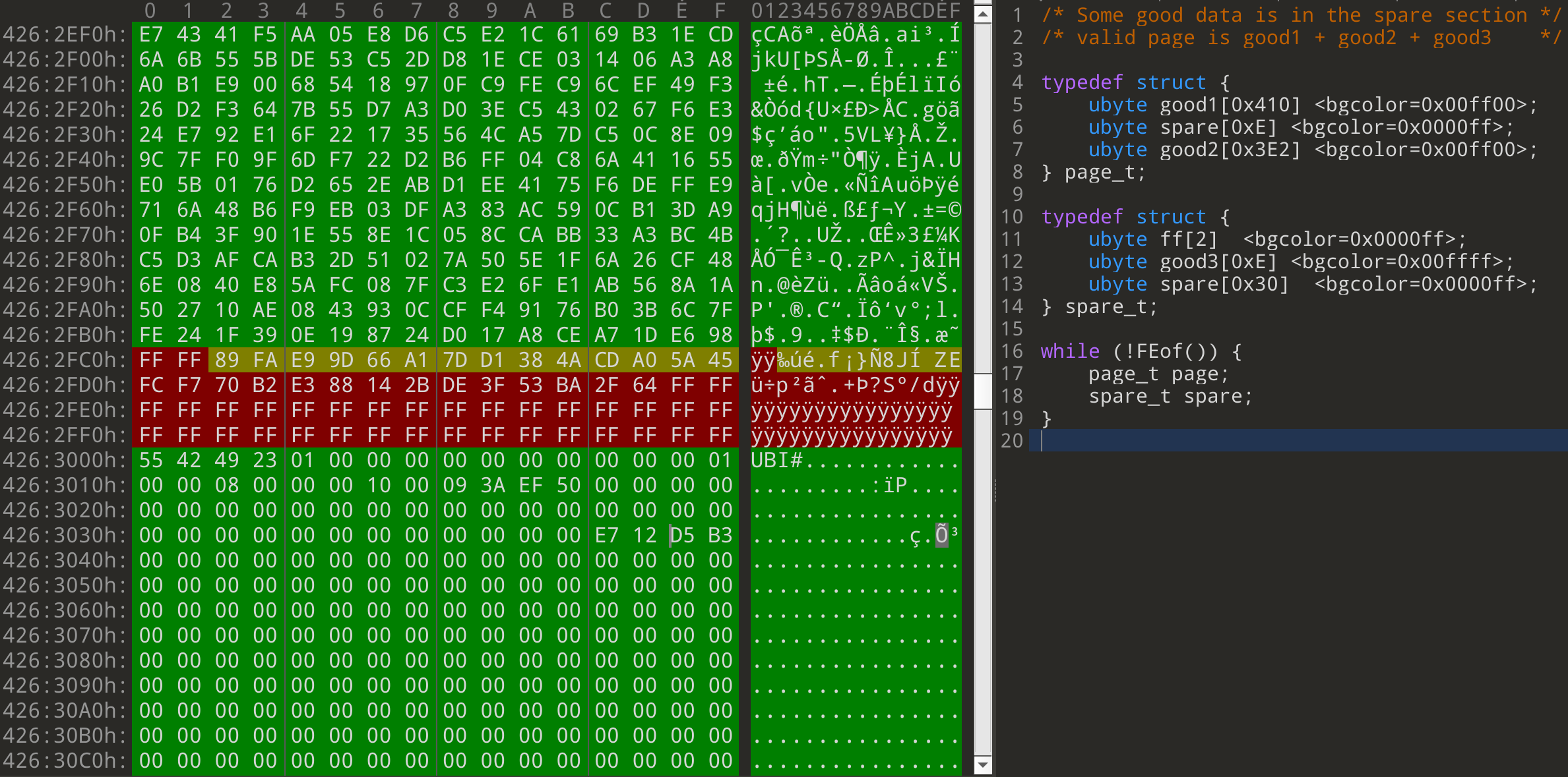 Repairing A Broken Huawei NAND Dump And Single Bit Errors